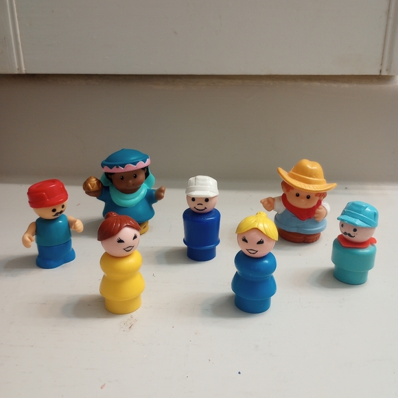 Little People | Toys | Fisher Price Little People Bundle Of 7 Little ...